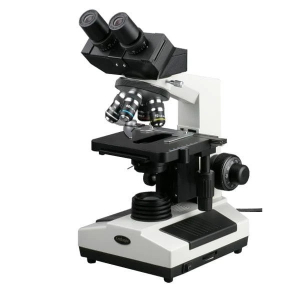 Buy AmScope B390, 40X-1000X Binocular Halogen Compound Microscope ...