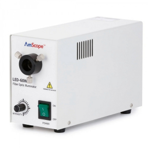 Buy AmScope LED-60WS, 60W LED Gooseneck Light Microscope Illuminator ...