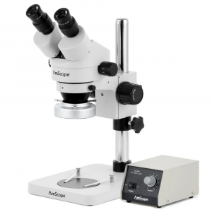 Buy AmScope SM-1BS-80M-8M, Binocular Microscope 7X-45X with 8MP Camera ...