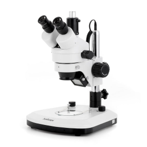 Buy AmScope SM-1T-PL-3M, Trinocular Stereo Microscope 7X-45X 3MP Camera ...