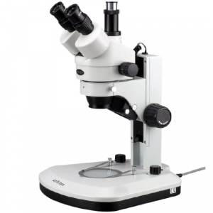 Buy AmScope SM-1T-RL, 7X-45X Trinocular Microscope with Dual LED Lights ...