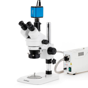 Buy AmScope SM-1TNX-FOR-HD22, SM-1 Series 3.5X-45X Microscope w/2MP ...