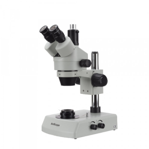 Buy AmScope SM-2TX-DK, 3.5X-45X Gem Stereo Microscope with Dual Halogen ...