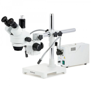 Buy AmScope SM-3TP-FOD-AF25, Trinocular Microscope 7X-45X with 5MP ...