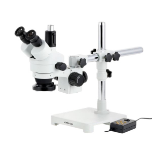 Buy AmScope SM-3TX-144A-20M3, SM-3 Trinocular Stereo Microscope w/144 ...