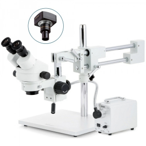 Buy AmScope SM-4B-30WS-10M, Binocular Microscope 7X-45X with 10MP ...