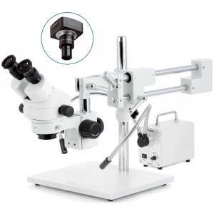 Buy AmScope SM-4B-30WY-10M, Binocular Microscope 7X-45X with 10MP ...