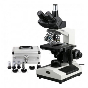 Buy AmScope T390A-PCS, 40X-1600X Phase-Contrast Trinocular Microscope ...