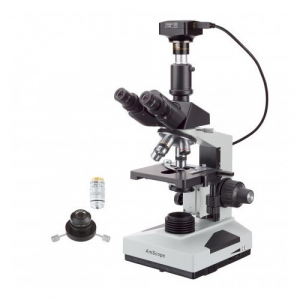 Buy AmScope T490B-DKO-IRIS-3MBI3, 2000X Trinocular Darkfield Microscope ...
