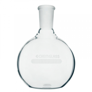 Buy Chemglass CG-1500-05, 500mL Single Neck Flask, 29/42 Outer Joint ...