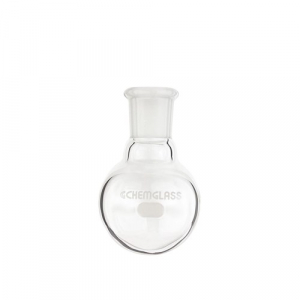 Buy Chemglass CG-1506-16, 25mL Single Neck RB Flask, 24/40 Outer Joint ...