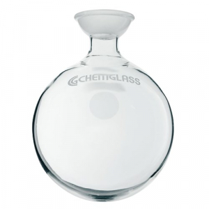 Buy Chemglass CG-1508-33, 500mL Single Neck RB Flask, 35/20 Socket ...