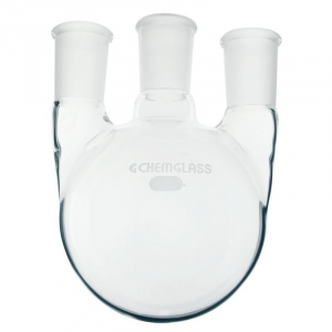 Buy Chemglass CG-1522-15, Round Bottom Flasks, Heavy Wall, 3-Necks ...