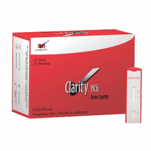 Buy Clarity Diagnostics DTG-HCGPLUS50, hCG Single Step Urine Pregnancy ...