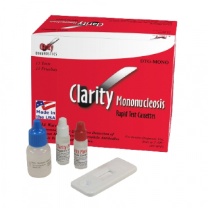 Buy Clarity Diagnostics DTG-MONO, Mononucleosis Test Kit - Prime Lab Med
