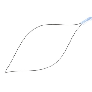 Buy ConMed 000965, Singular Short Throw Polypectomy Snare Medium Oval ...