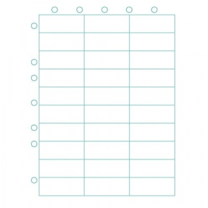 Buy IdentiPlus LBL-LZCHT-23X, 2-1/2" x 1" Laser Chart Labels Portrait ...