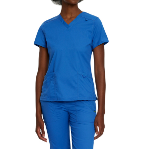 Buy Landau 4160-BEPR-XXL, ProFlex Royal Blue V-Neck Top, XXL - Prime ...