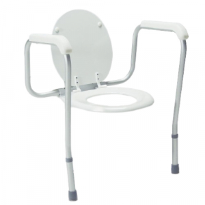 Buy Lumex 6465A-1, Versaframe Toilet Safety Rail in Brown Box - Prime ...