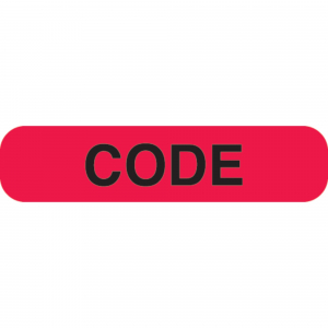 Buy Marketlab 6758, Phlebotomy Specimen Receiving Labels "Code" Red ...