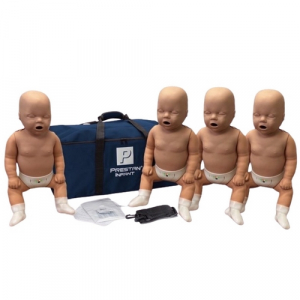 Buy Prestan PP-IM-400M-DS, Professional 4-Pack Infant Dark Skin Manikin ...