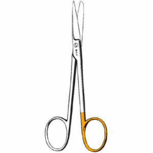 Buy Sklar 15-3542, Wagner Scissors Straight Sharp/Blunt, Reusable, 4-3/ ...