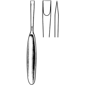 Buy Sklar 40-9288, Martin-Cushing 6-3/4" Periosteal Elevator with 8mm ...