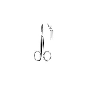 Buy Sklar 64-1735, Wilmer Iris Scissors, Angled On Flat, 4" Overall ...