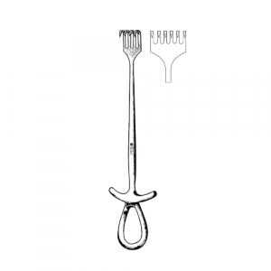 Buy Sklar 66-4406, Murphy Retractor, 6 Prongs, Sharp, Non-Sterile, 7-1/ ...