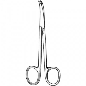 Buy Sklar 70-4348, Cinelli Lower Lateral Scissors, Strongly Curved, 4-1 ...