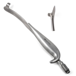Buy Sklar 75-2193, Bauer Sigmoid Notch Retractor, 9-3/4", Right Hook ...