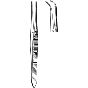 Buy Sklar 96-2473, Econo Sterile Iris Forceps, Full Curved 1x2 Teeth 4 ...