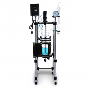 Buy USA Lab JR5-ETL, 5L Jacketed High Borosilicate Glass Reactor Vessel ...