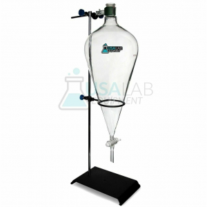 Buy USA Lab SEP1L, Borosilicate Glass Separatory Funnel, 1L - Prime Lab Med