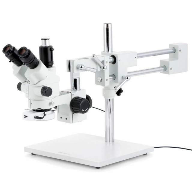 Buy AmScope SM-4NTPYY-144S-10M3, Trinocular Microscope 7X-135X 10MP ...