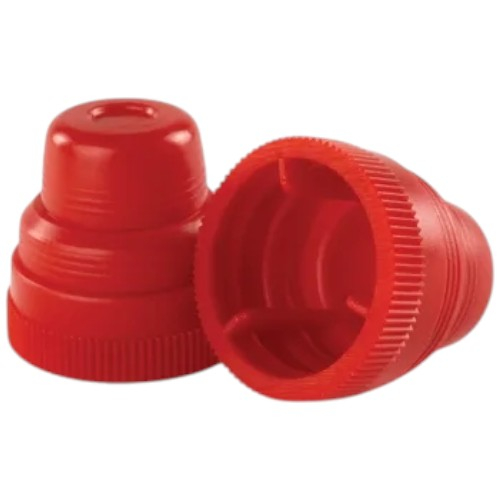 Buy Marketlab 0539-RD, Red Plug Style Test Tube Cap Non-Sterile ...