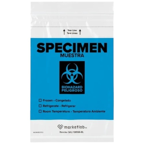 Buy Marketlab 108166-BL, Blue 6" x 9" Easy Open Block Color Specimen ...