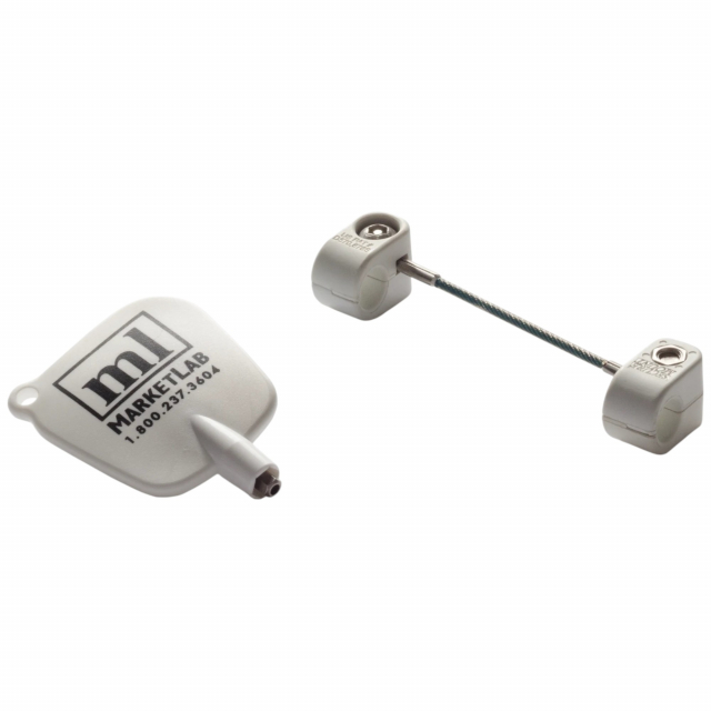 Buy Marketlab 15183, 3" Cable Tether with Security Key - Prime Lab Med