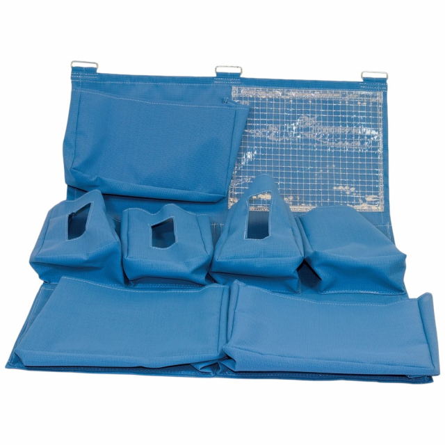 Buy Marketlab 18931-BL, Blue Large Mesh Hanging Isolation Station ...