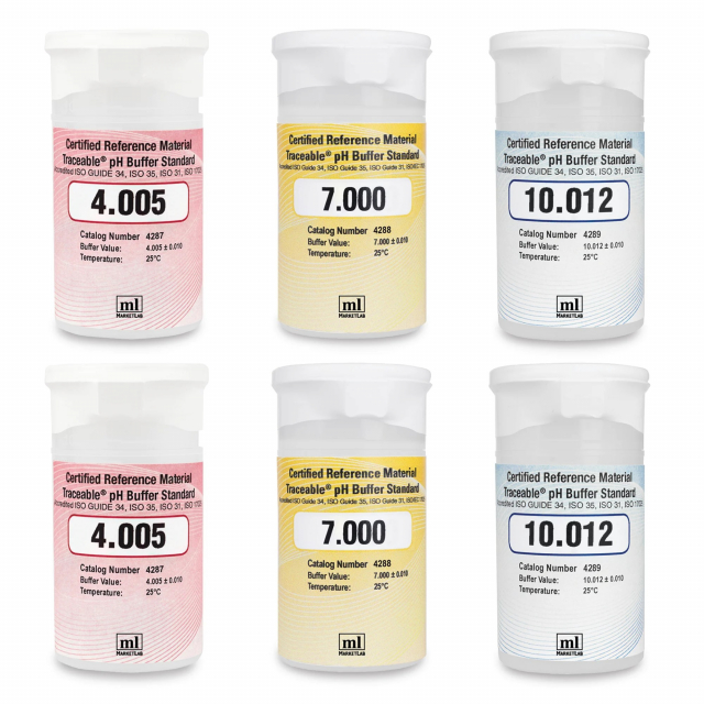 Buy Marketlab 42432, Traceable pH One-Shot Buffer Assortment Pack 6 pcs ...