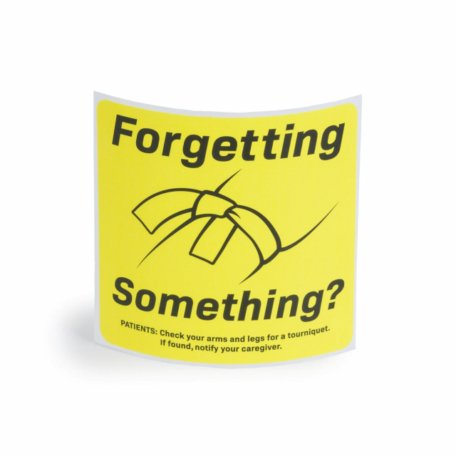 Buy Marketlab 45271, Tourniquet Reminder Sticker 3"W x 3"L - Prime Lab Med