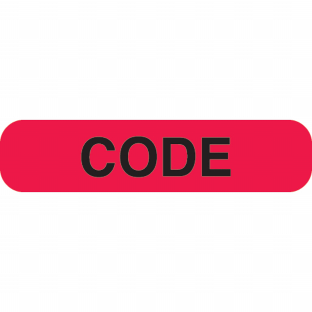 Buy Marketlab 6758, Phlebotomy Specimen Receiving Labels "Code" Red ...