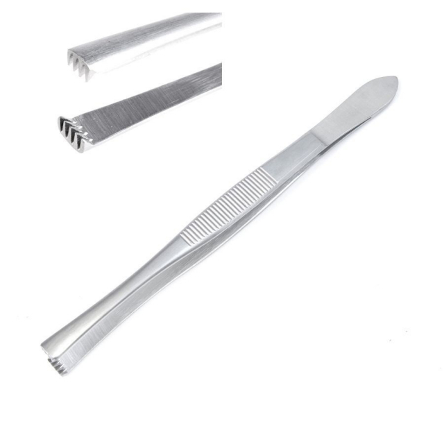 Buy Sklar 19-1660, Tissue 6" Serrated Handle Forceps with 3x4 Teeth ...